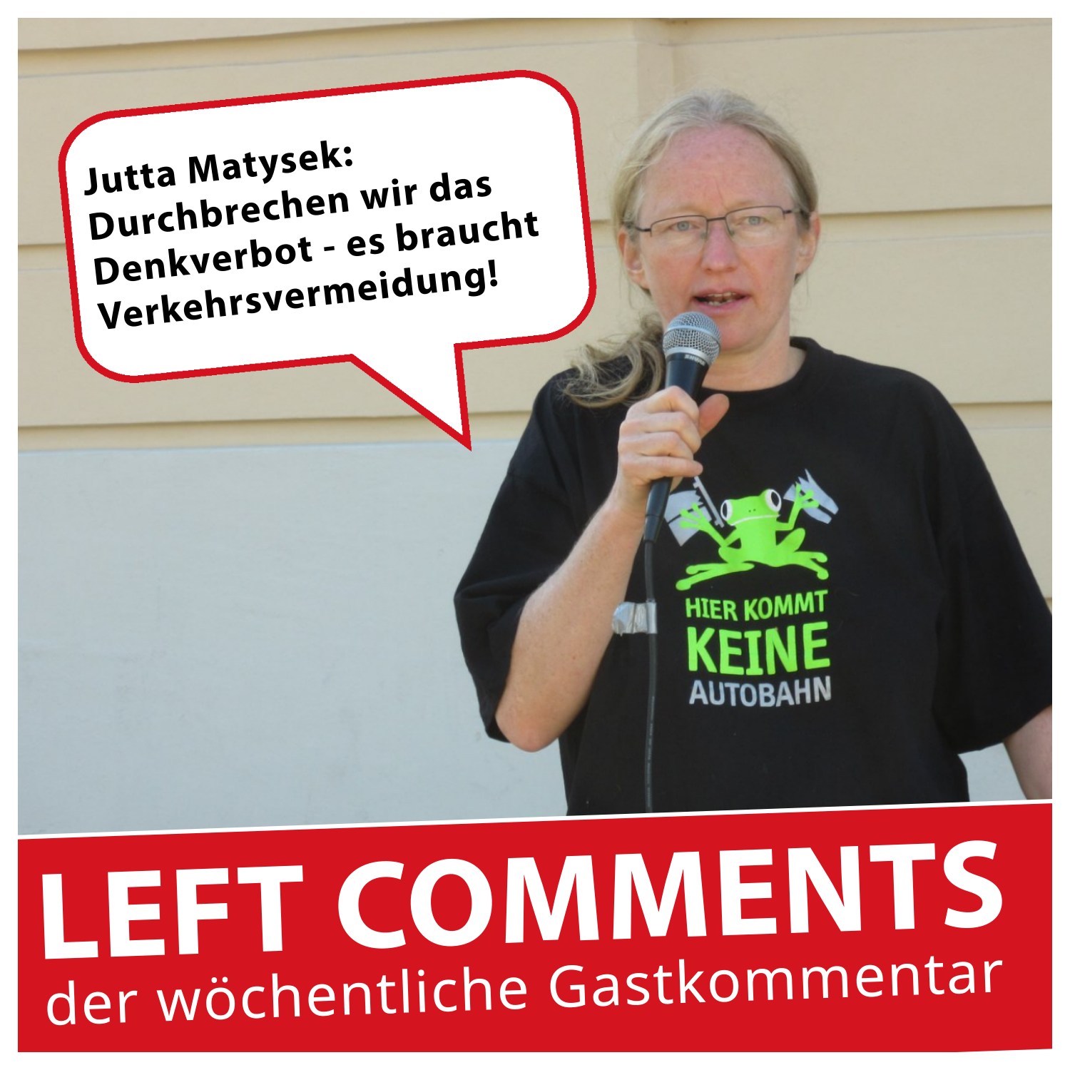 Durchbrechen wir das Denkverbot – es braucht Verkehrsvermeidung – Lobau.org